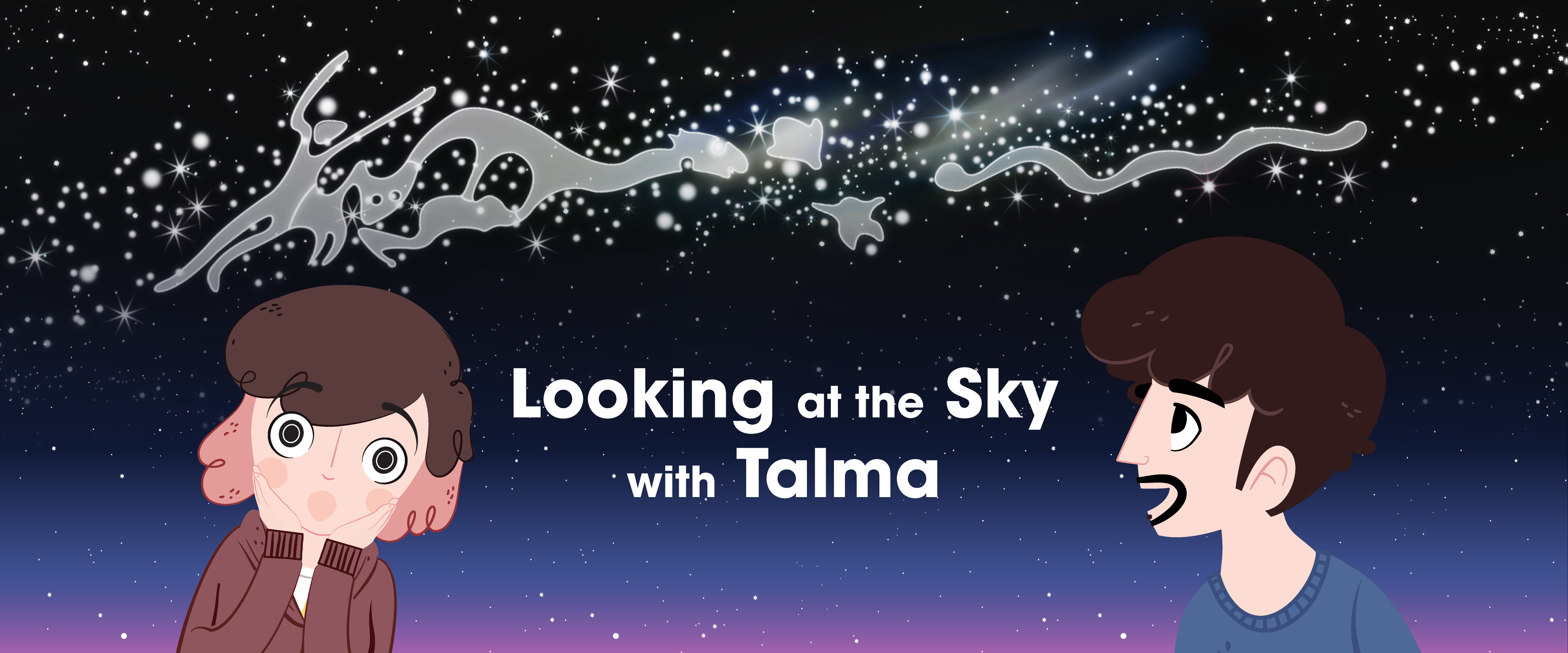 Looking at the Sky with Talma | ALMA Kids